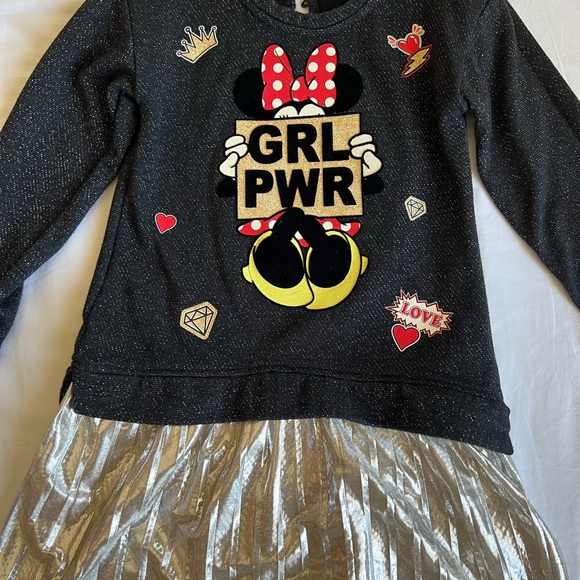 Disney | Dresses | Minnie Mouse Girl Power Dress | Poshmark